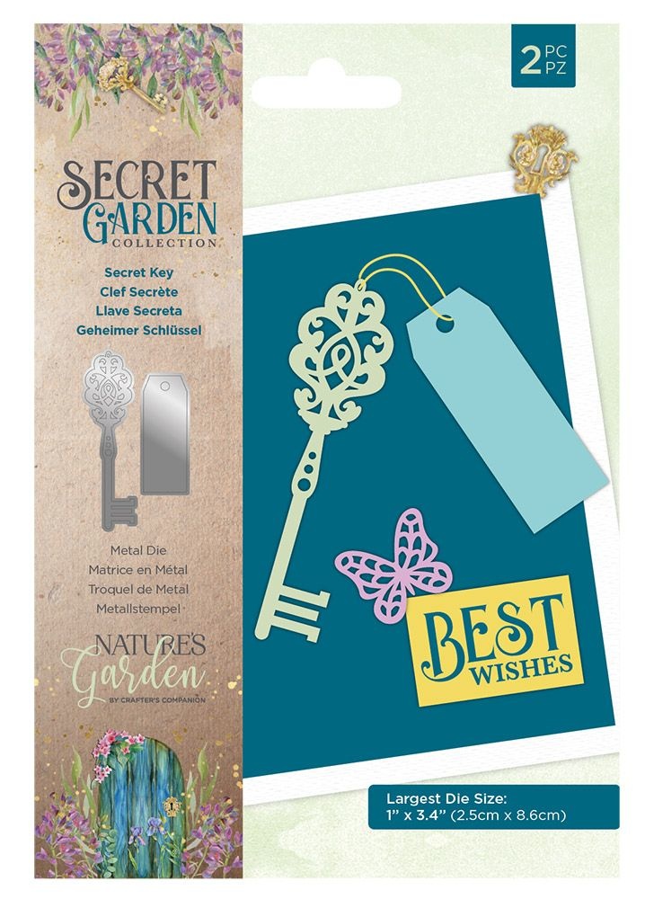 Secret Garden Collection Metal Die Secret Key (NG-SG-MD-SKEY ...