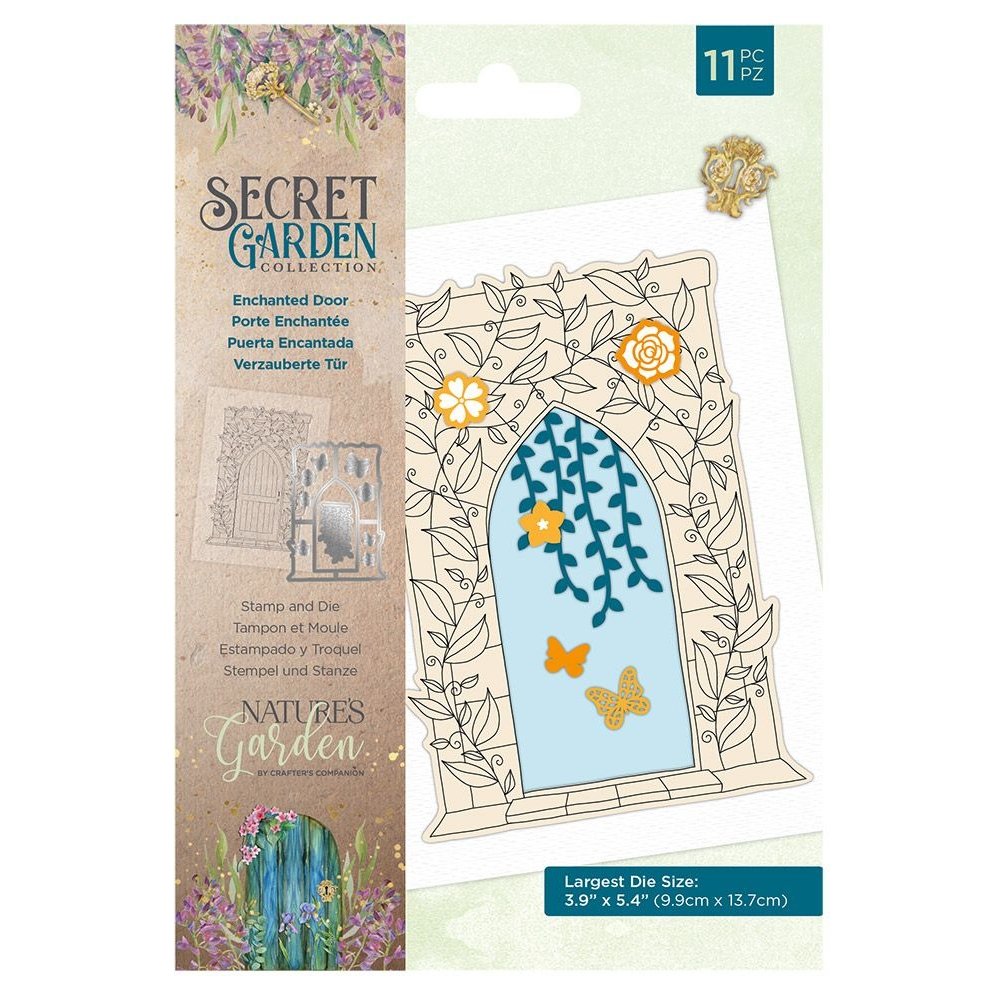 Secret Garden Collection Stamp & Die Enchanted Door (NG-SG-STD-ENDO ...