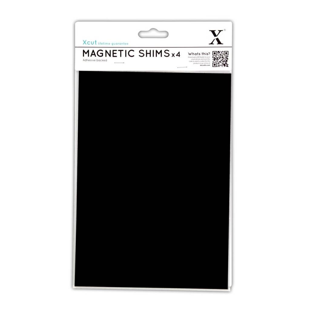 A5 Magnetic Shim (4pcs) - Adhesive Backed (XCU 268013) - Craftlines B.V.