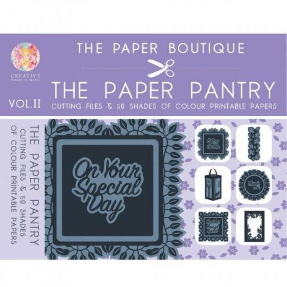 The Paper Pantry Cutting Files Vol 2 USB Collection (PB1485 ...