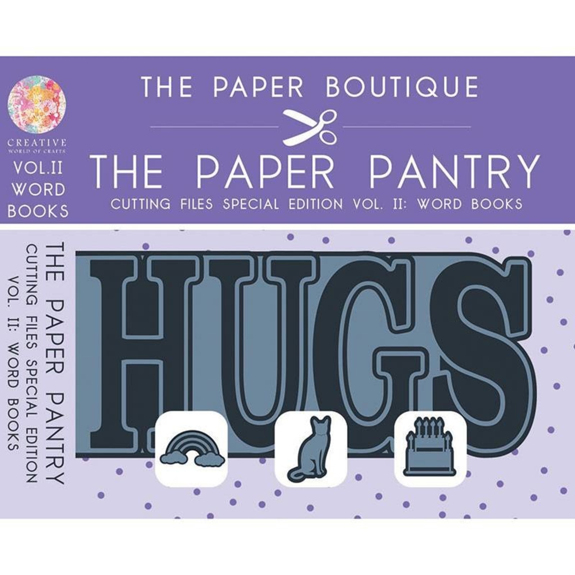 The Paper Pantry Cutting Files Special Edition Vol 2 Word Books USB ...