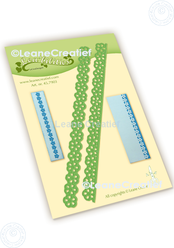 Card Edge & Border Flowers Dies (45.7903) - Craftlines B.V.