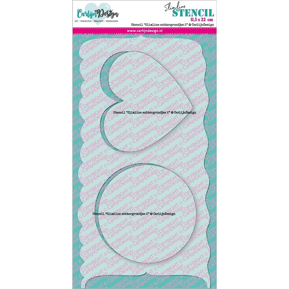 Stencil Slimline Backdrops 2 (CDSC-0019) - Craftlines B.V.