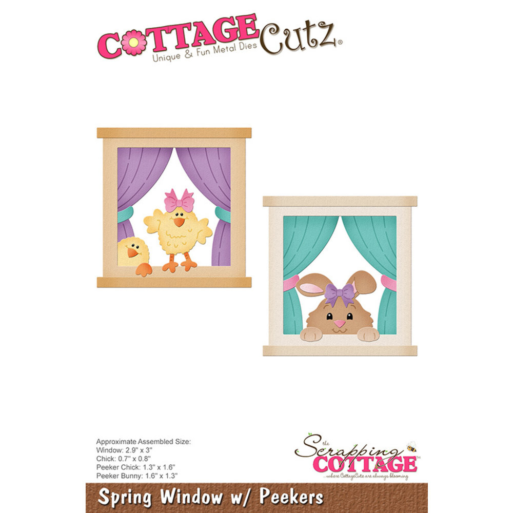 Spring Window w/ Peekers (CC-1008) - Craftlines B.V.