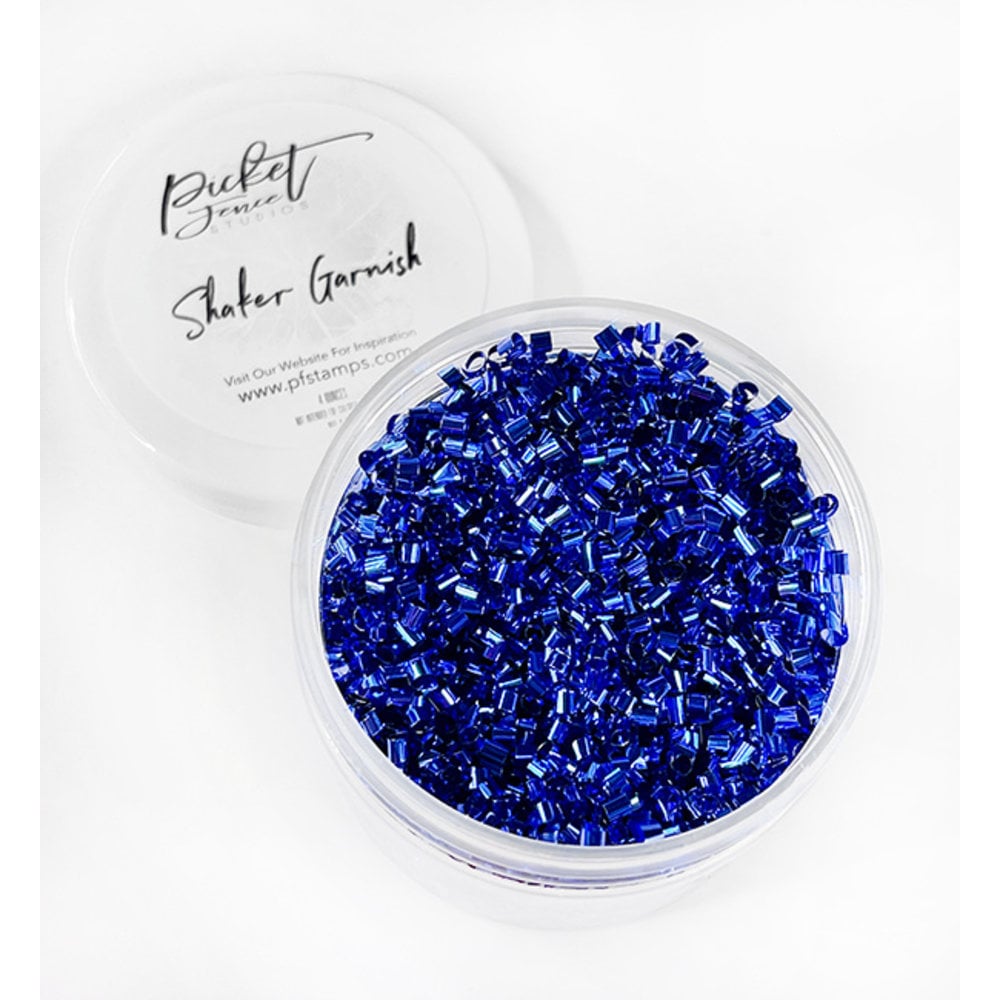Shaker Garnish Metallic Blue (SG-111) - Craftlines B.V.