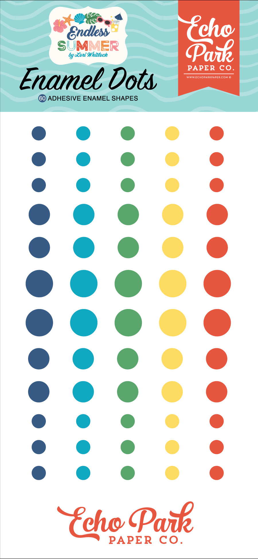 Endless Summer Enamel Dots (ES274028) - Craftlines B.V.