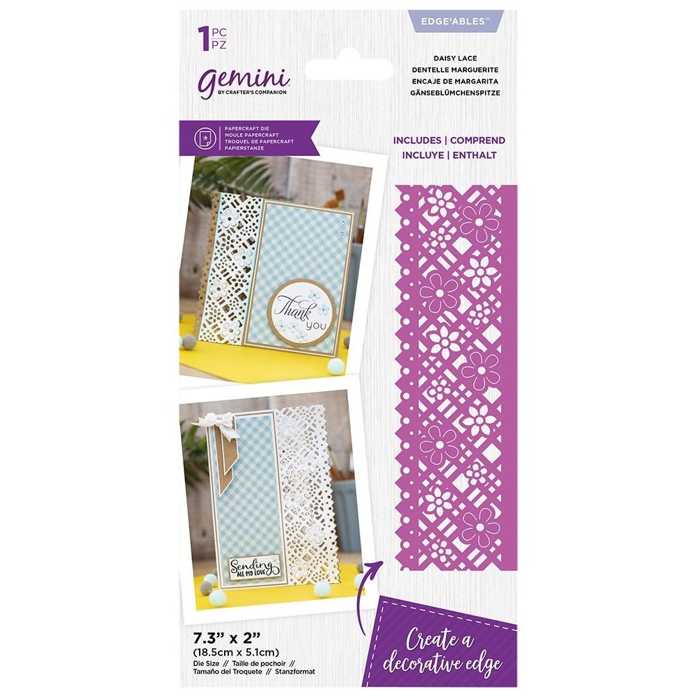 Daisy Lace Edge'able Die (GEM-MD-EDG-DALA) - Craftlines B.V.