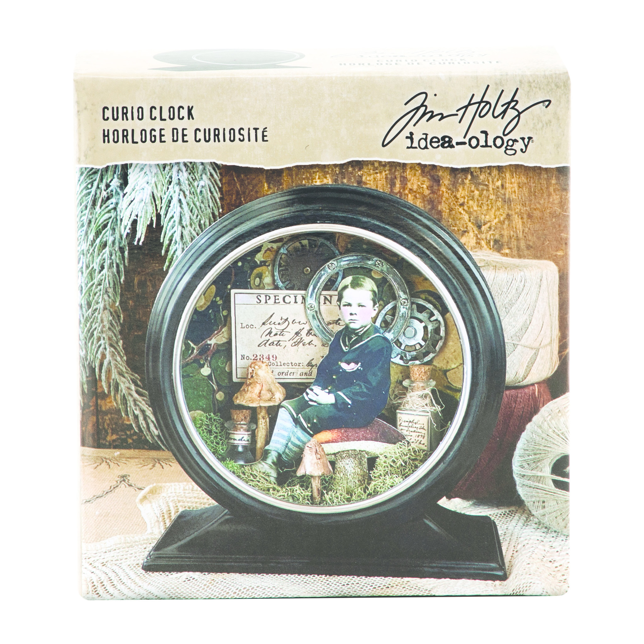 Tim Holtz Curio Clock (TH94216) - Craftlines B.V.