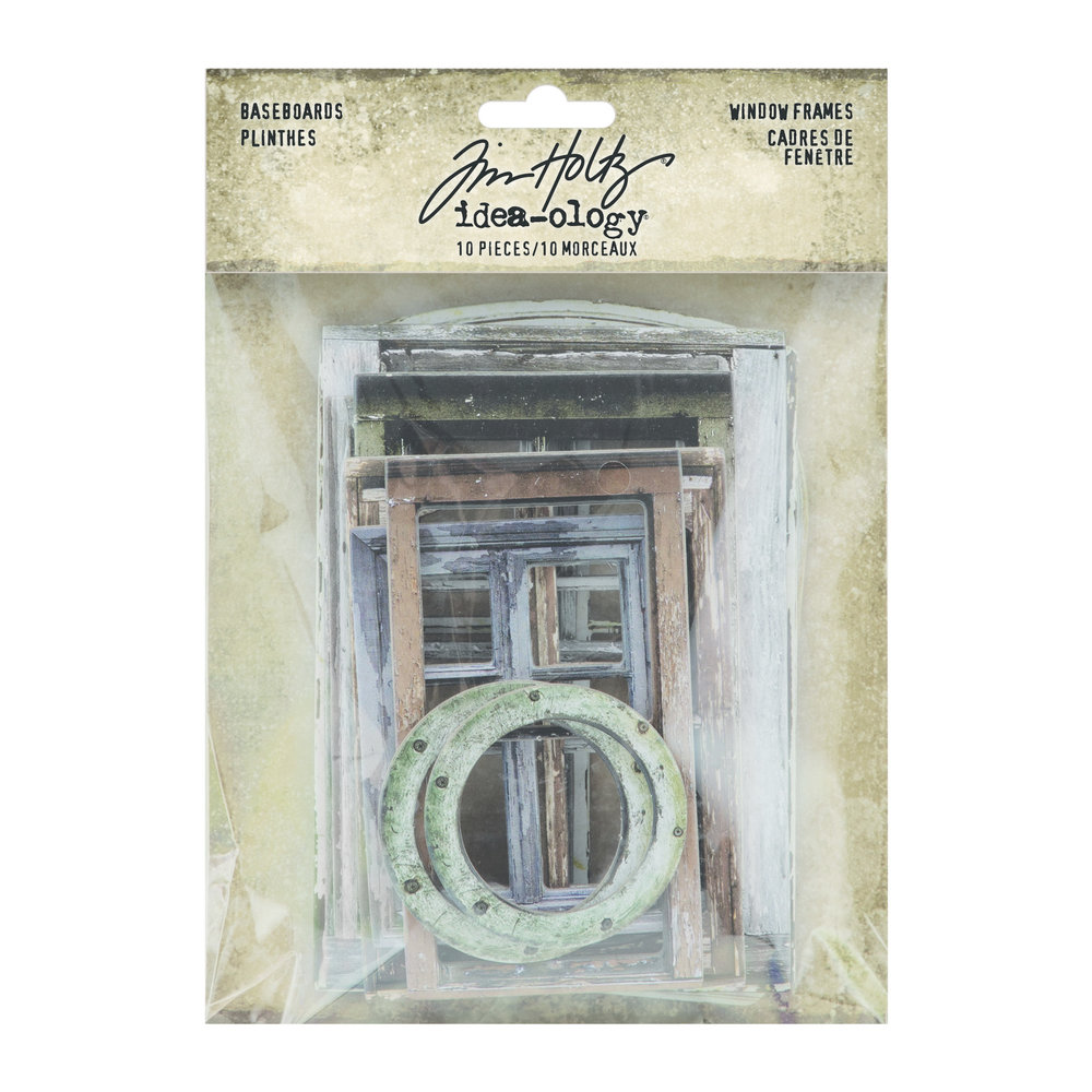 Tim Holtz Baseboards Window Frames (TH94248) - Craftlines B.V.