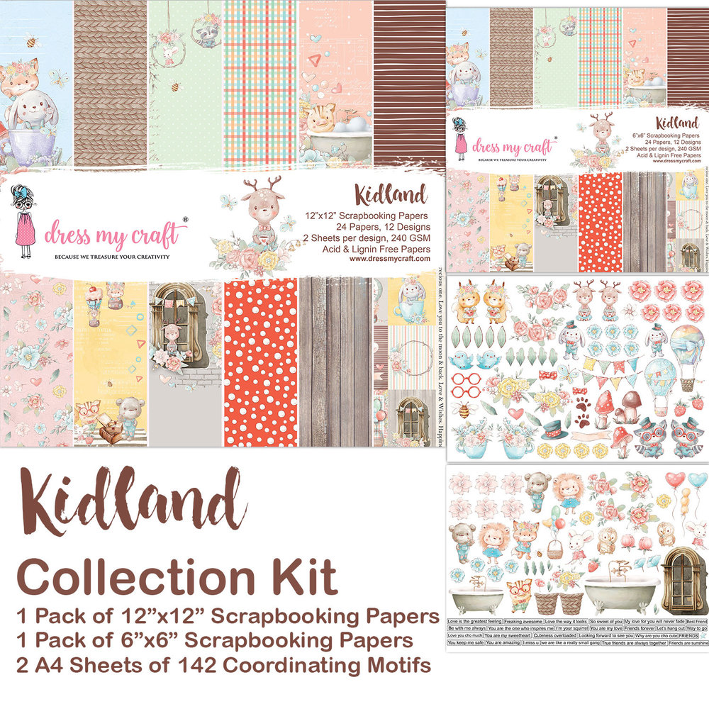 Kidland Collection Kit (DMCP5512) - Craftlines B.V.