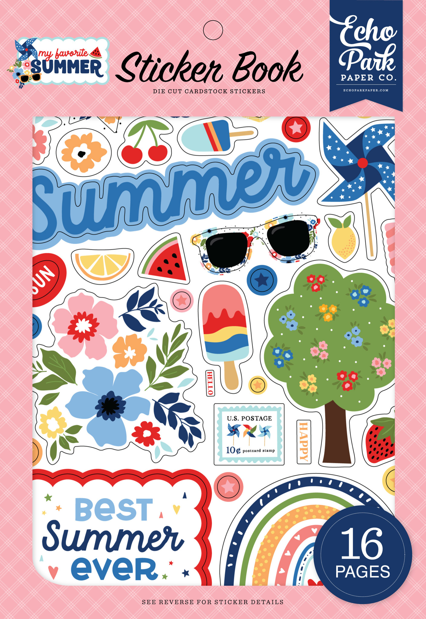 My Favorite Summer Sticker Book (MYS273029) - Craftlines B.V.