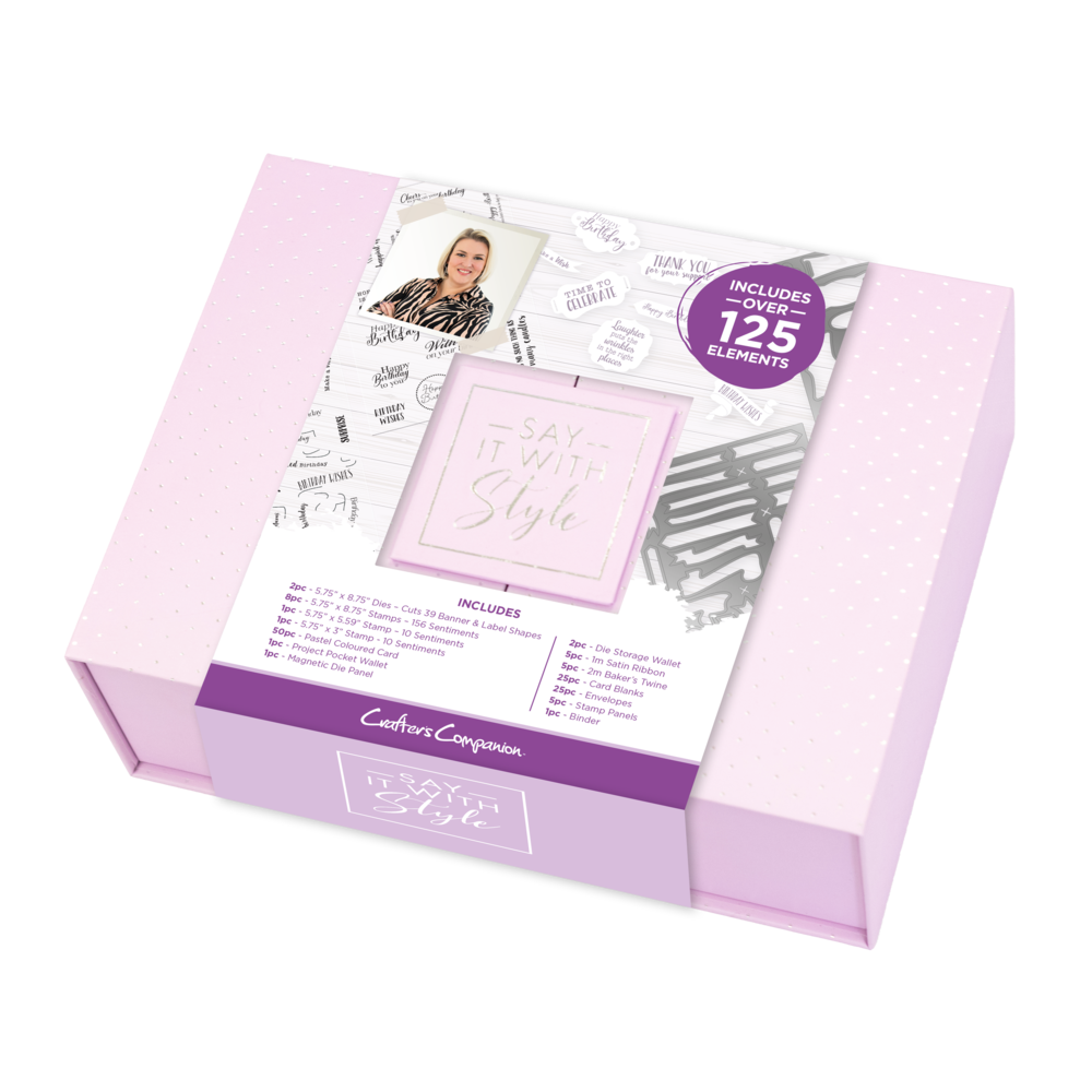 Say it with Style by Crafter's Companion (CC-BOX-SAYWST) - Craftlines B.V.