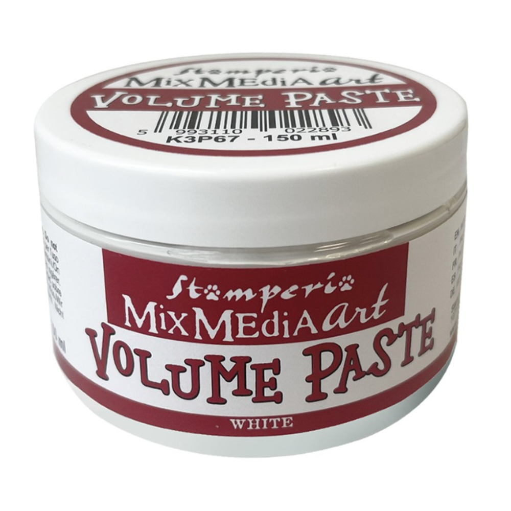 Volume Paste White 150 ml (K3P67) - Craftlines B.V.