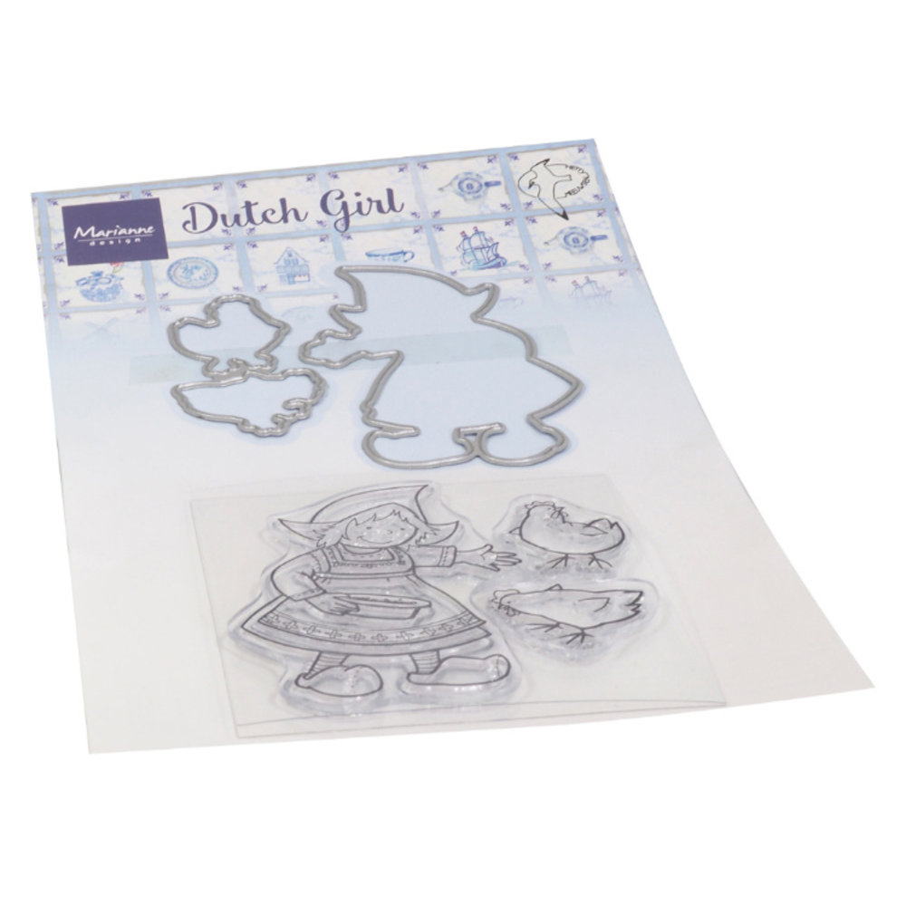 Stamp & Die Hetty's Dutch Girl (HT1652) - Craftlines B.V.