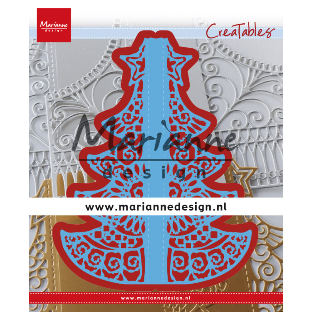 Creatables Gate Folding Dies Christmas (LR0612) - Craftlines B.V.