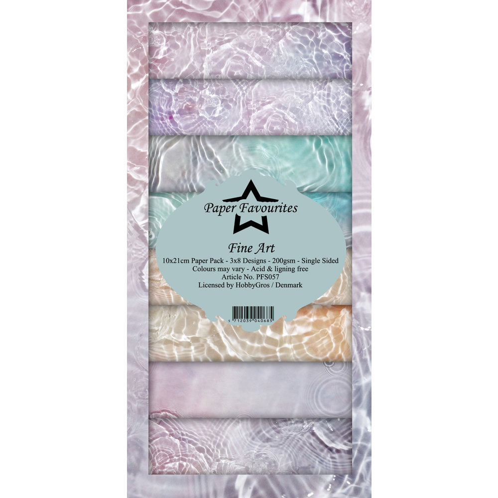 Fine Art Slim Paper Pack (PFS057) - Craftlines B.V.