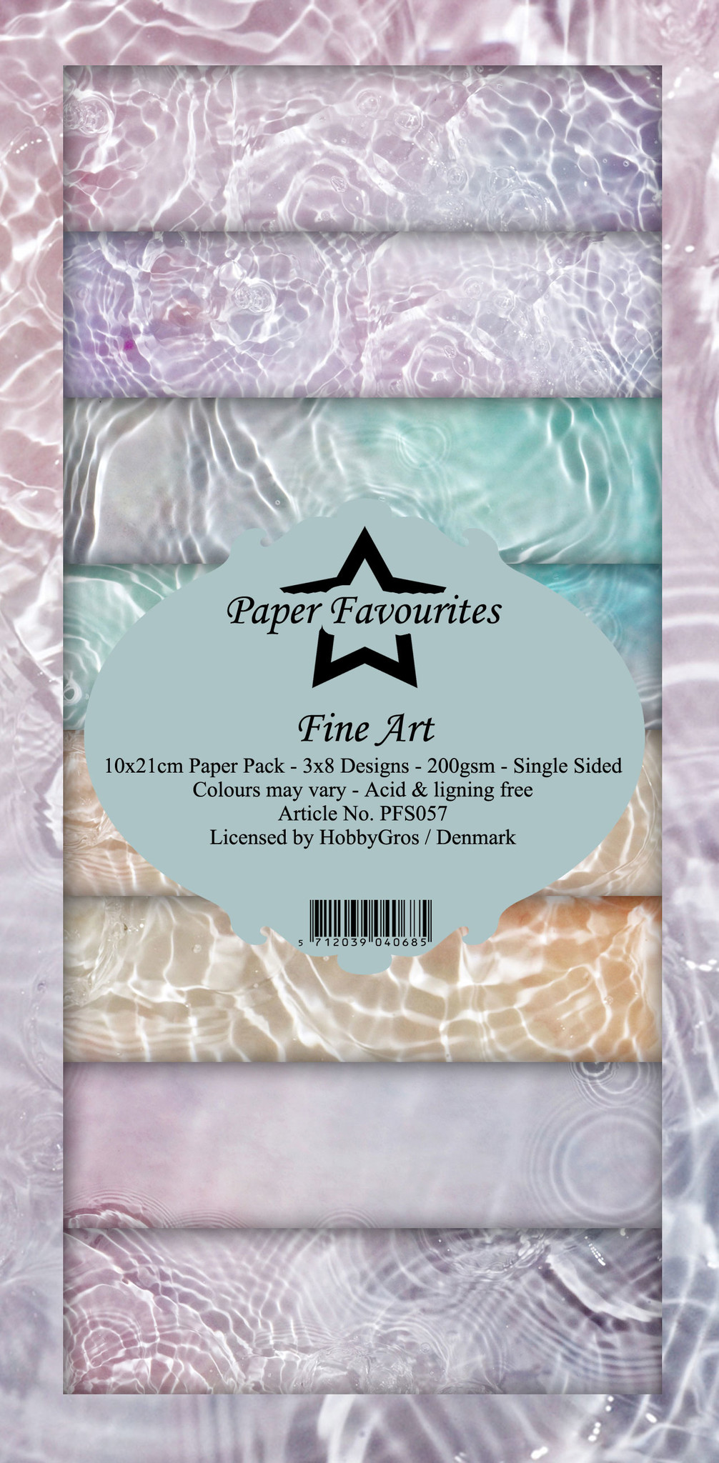 Fine Art Slim Paper Pack (PFS057) - Craftlines B.V.