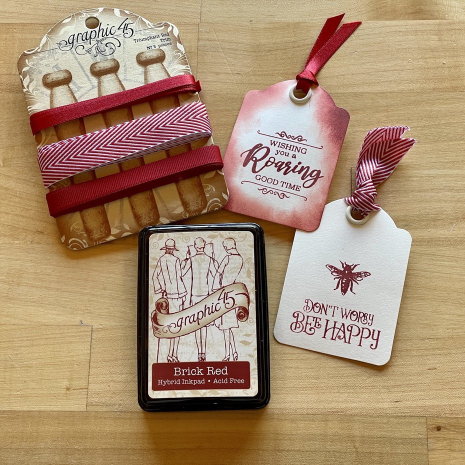 Hybrid Inkpad Brick Red (4502392) - Craftlines B.V.
