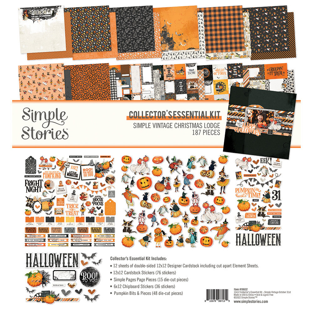 Simple Vintage October 31st Collector's Essential Kit (18632 ...