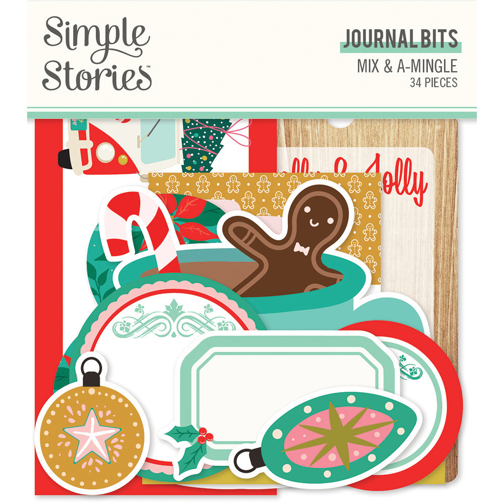Mix & A-Mingle Journal Bits (18518) - Craftlines B.V.