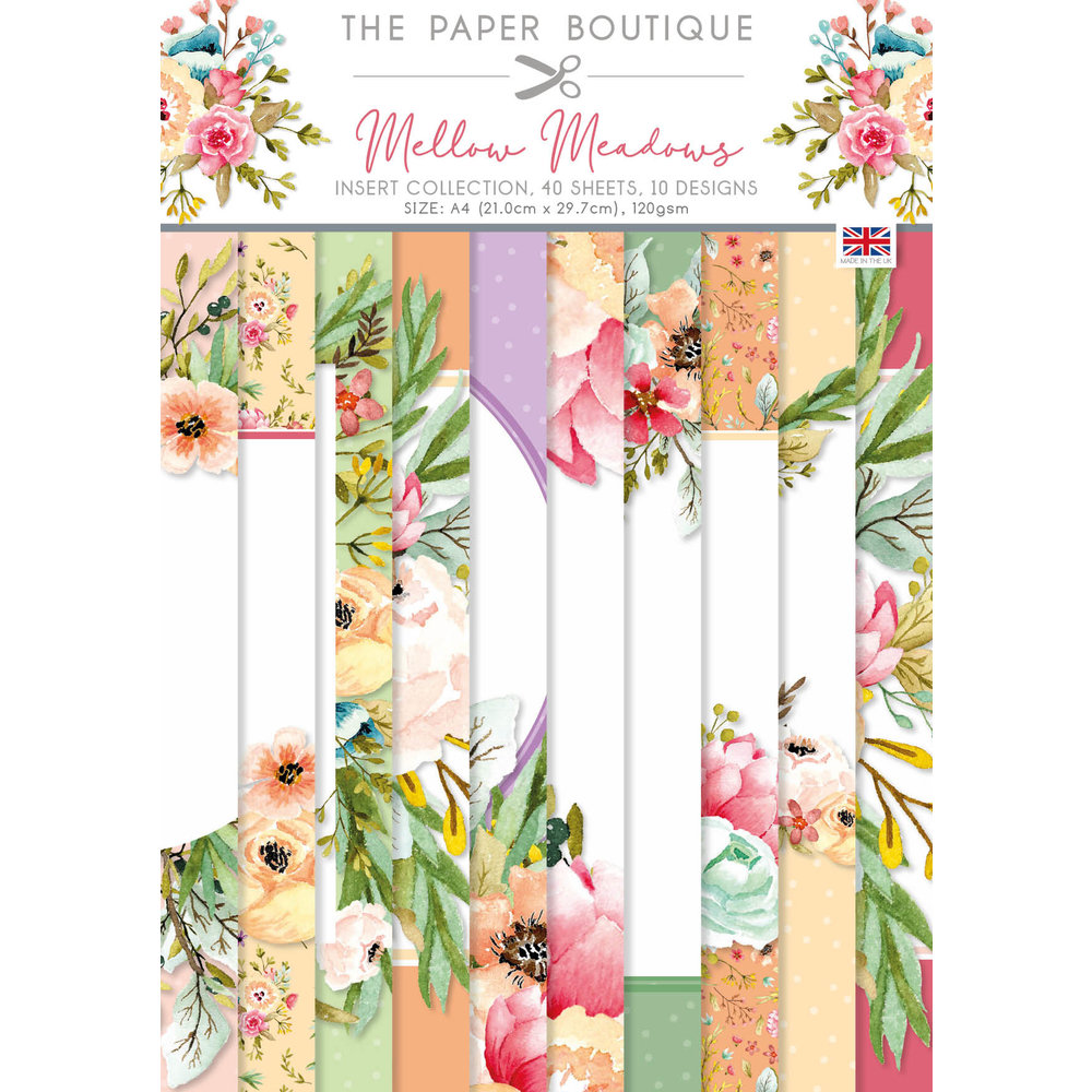 Mellow Meadows A4 Insert Collection (PB1913) - Craftlines B.V.