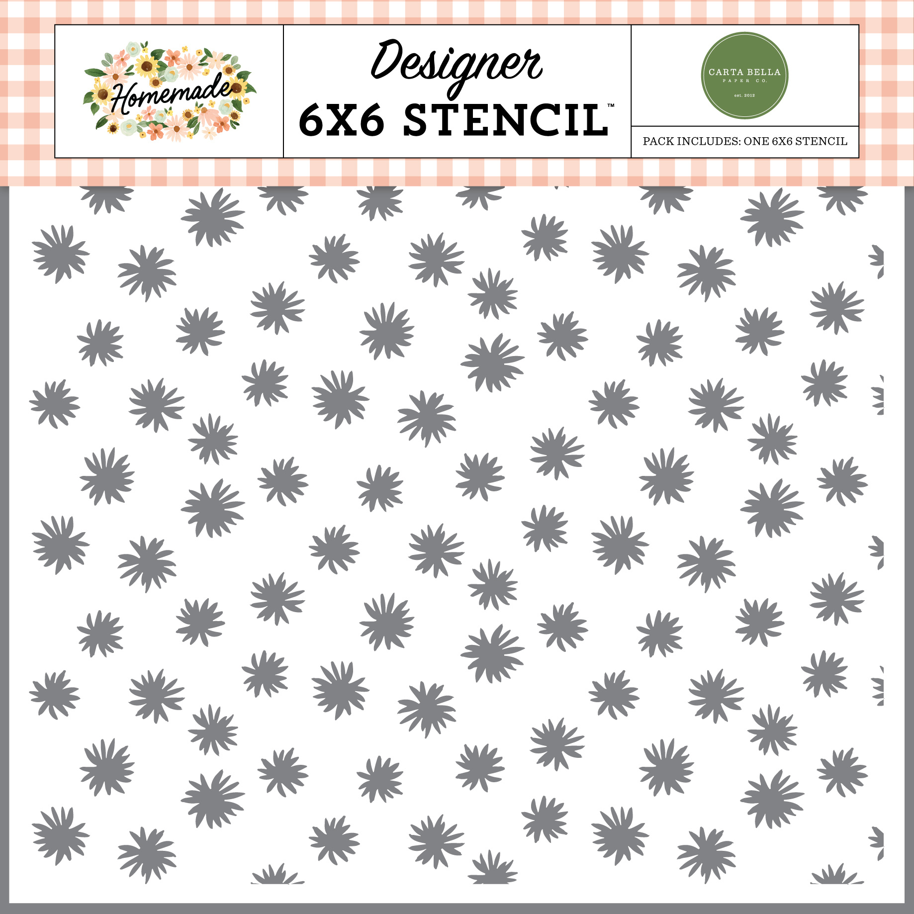 Dreamy Daisy Stencil (CBH158034) - Craftlines B.V.