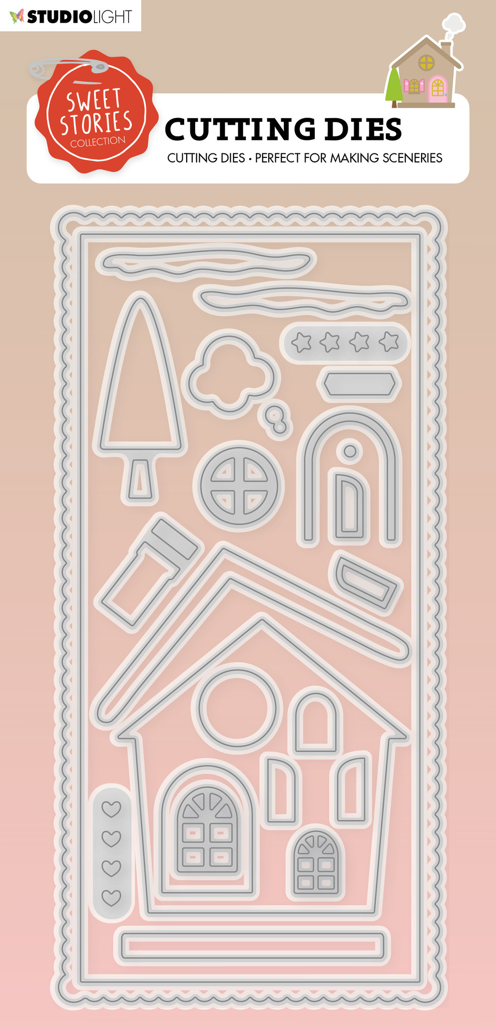 Sweet Stories Dies Cosy House (SL-SS-CD426) - Craftlines B.V.
