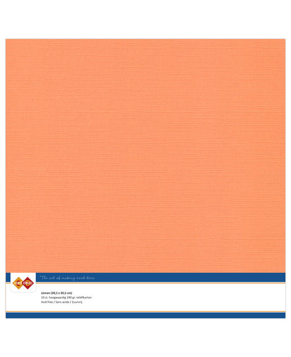 Linen Cardstock 30,5x30,5 cm / 12x12 Inch - Craftlines B.V.