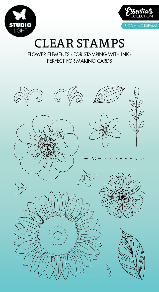 Blooming Dream Essentials Clear Stamps (SL-ES-STAMP326) - Craftlines B.V.