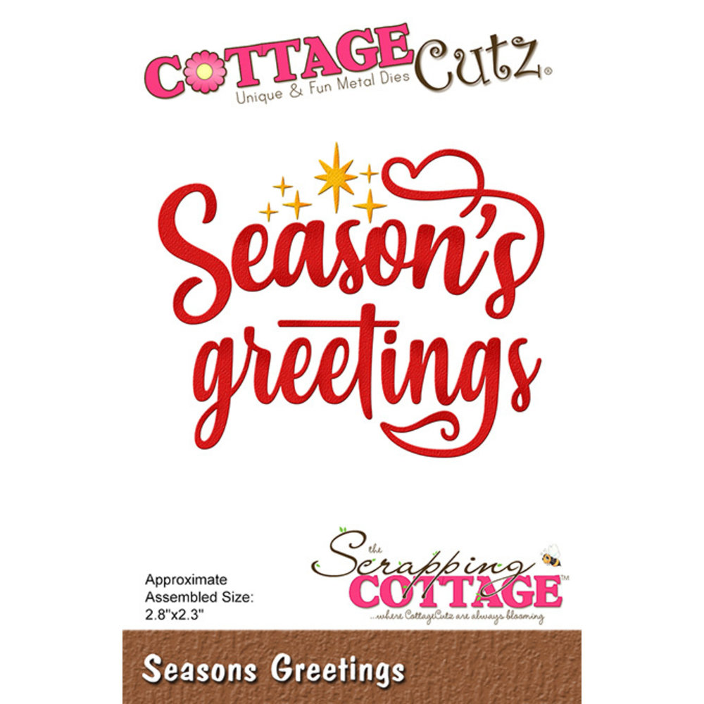 Seasons Greetings (CC-1118) - Craftlines B.V.