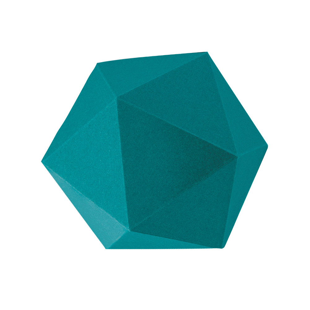 3D Paper Gems Template Geode (1059566) - Craftlines B.V.