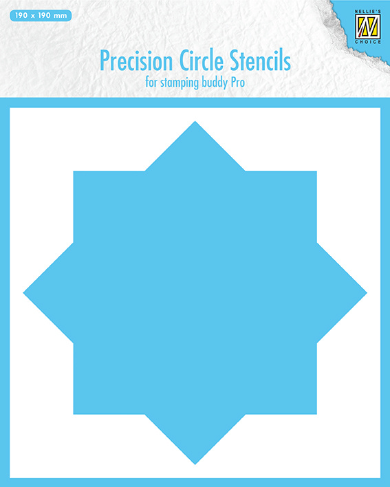 8-point Circle Precission Circle Stencils (MMPCS001) - Craftlines B.V.