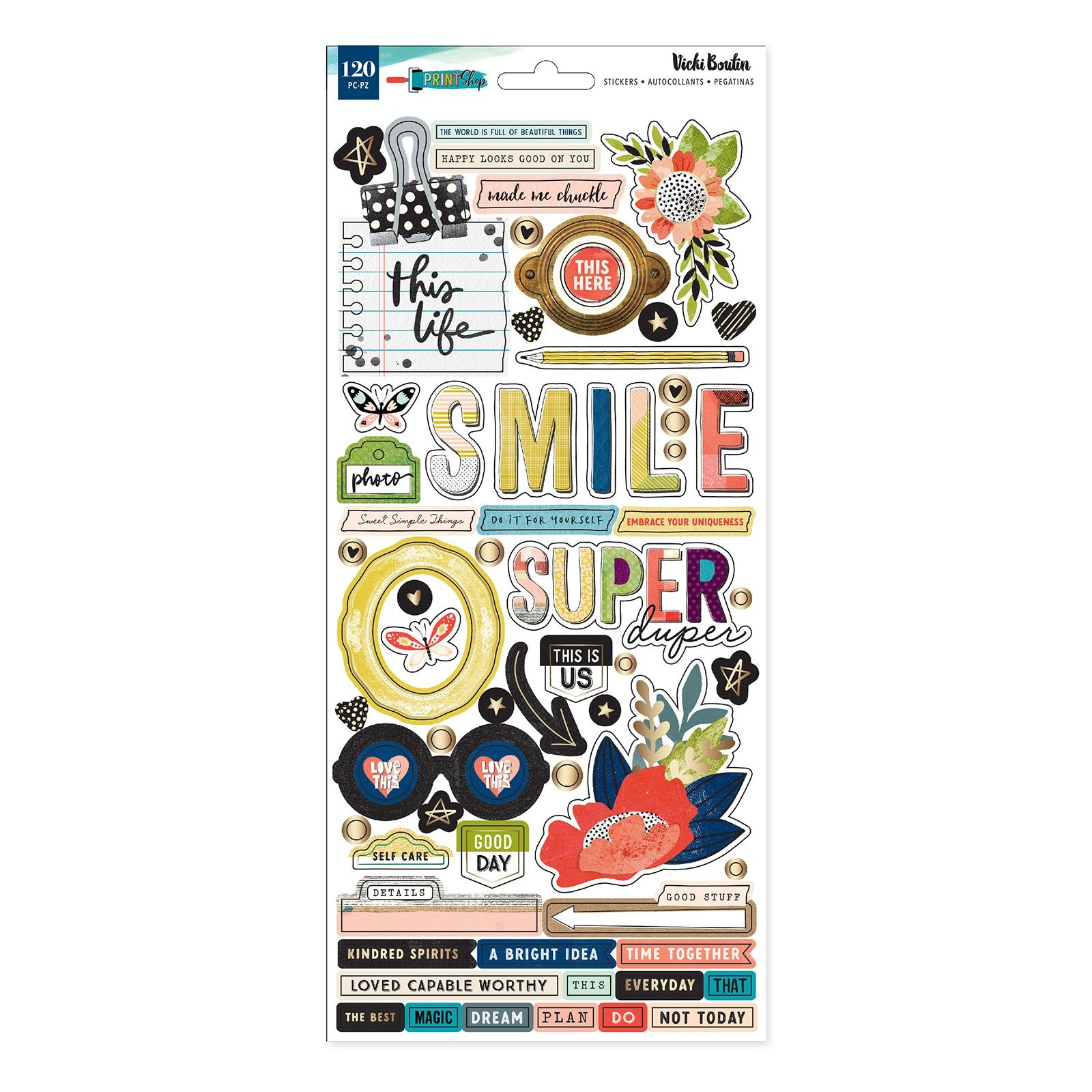 Vicki Boutin Print Shop 6x12 Inch Stickers (120pcs) (34013851 ...