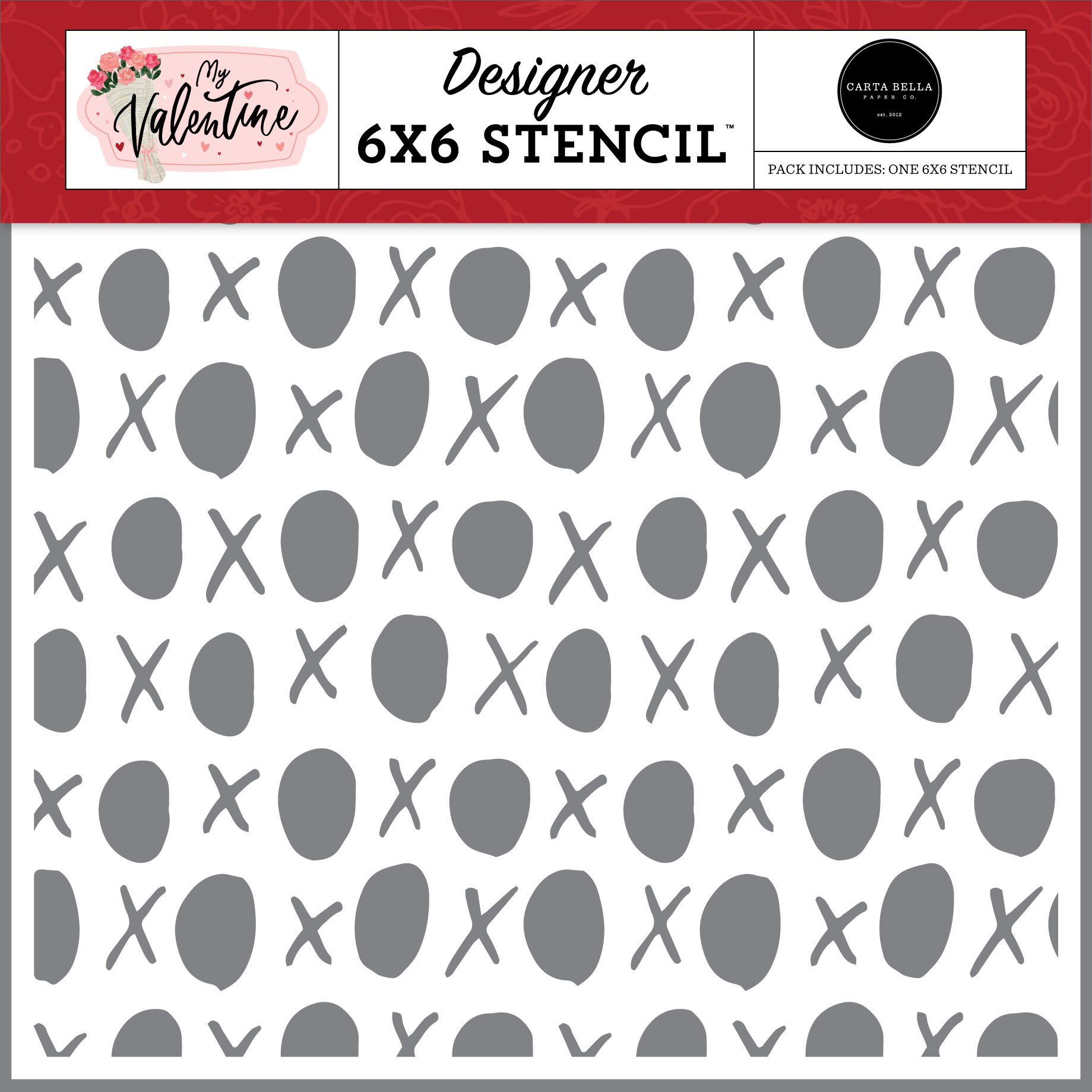 XO Stencil (CBMV294034) - Craftlines B.V.