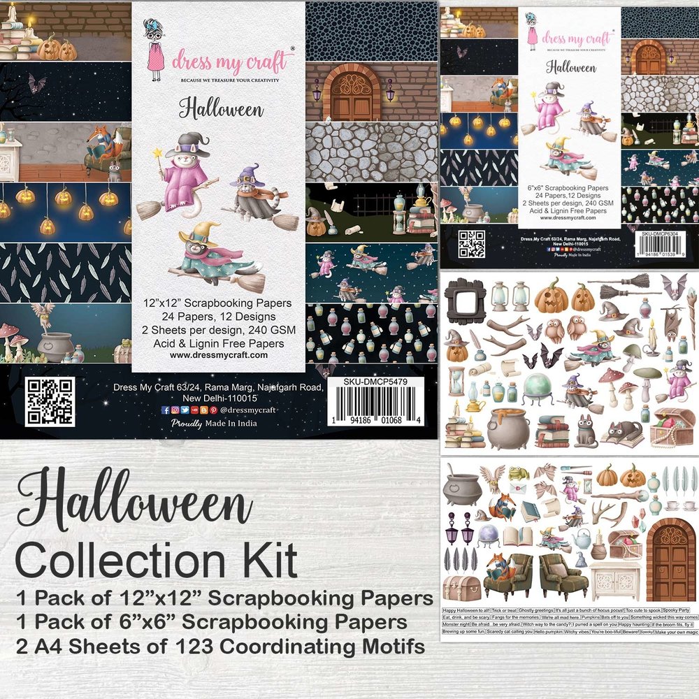 Halloween Collection Kit (DMCP5644) - Craftlines B.V.