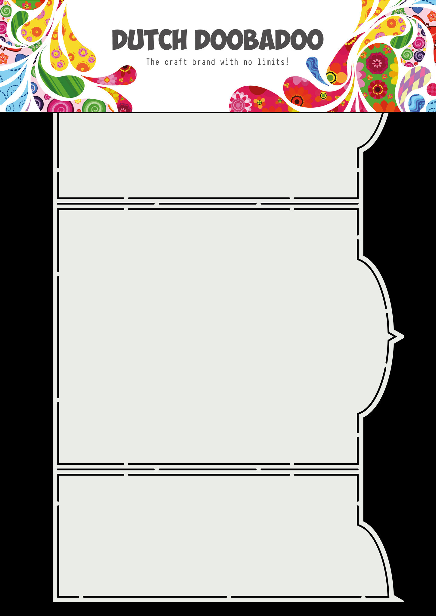 Dutch Card Art A4 Fold Triptych Arabia (470.784.058) - Craftlines B.V.