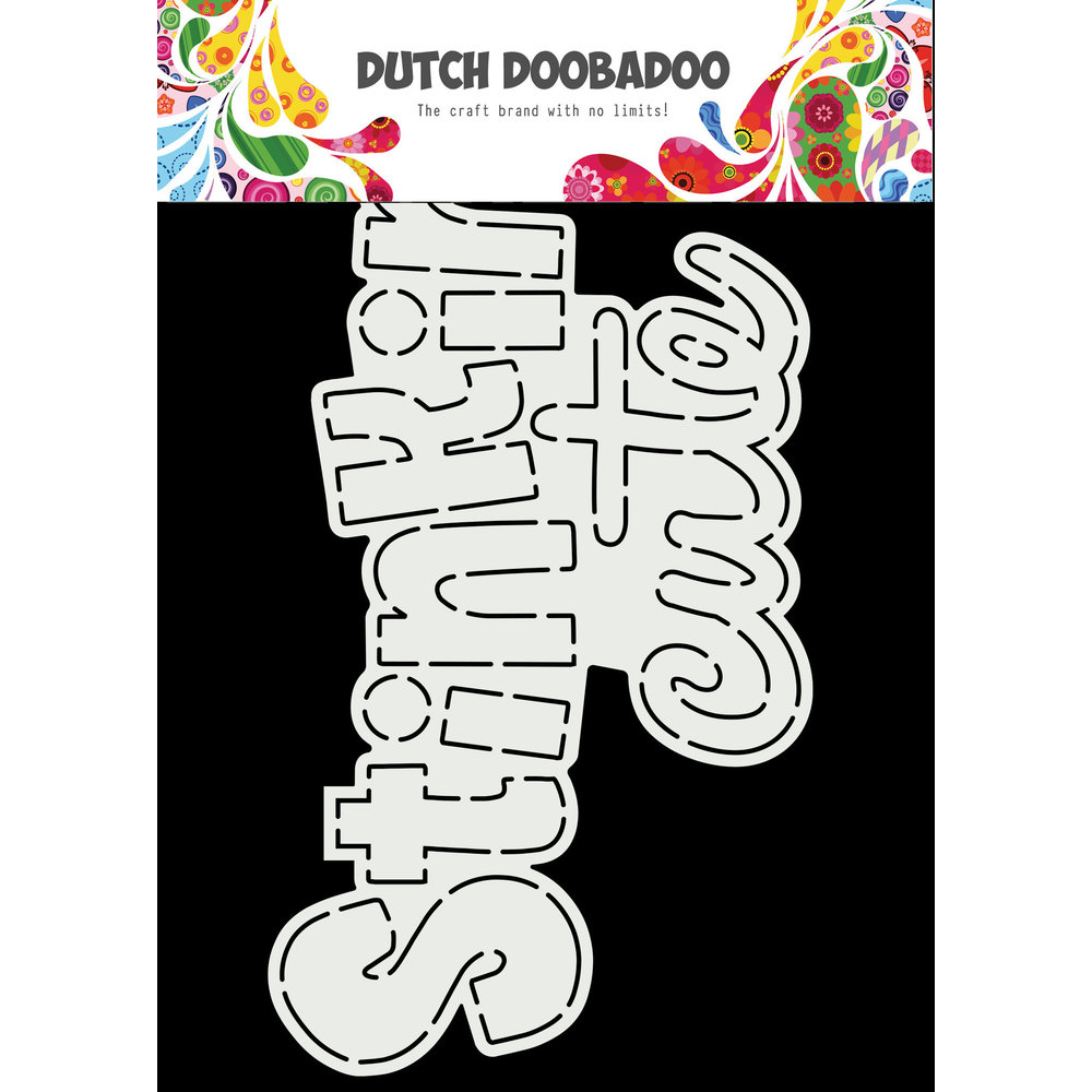 Dutch Card Art A5 Stinkin Cute Text (470.784.123) - Craftlines B.V.