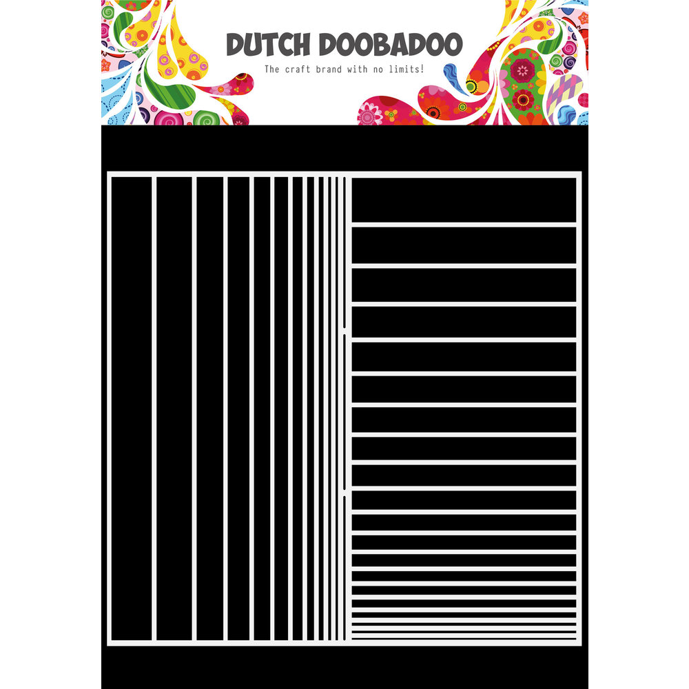 Dutch Mask Art Slimline Stripes (470.784.078) - Craftlines B.V.