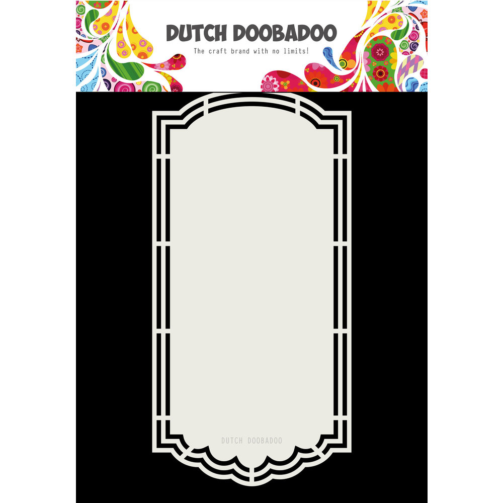 Dutch Shape Art A4 Scallop Tag (470.713.189) - Craftlines B.V.
