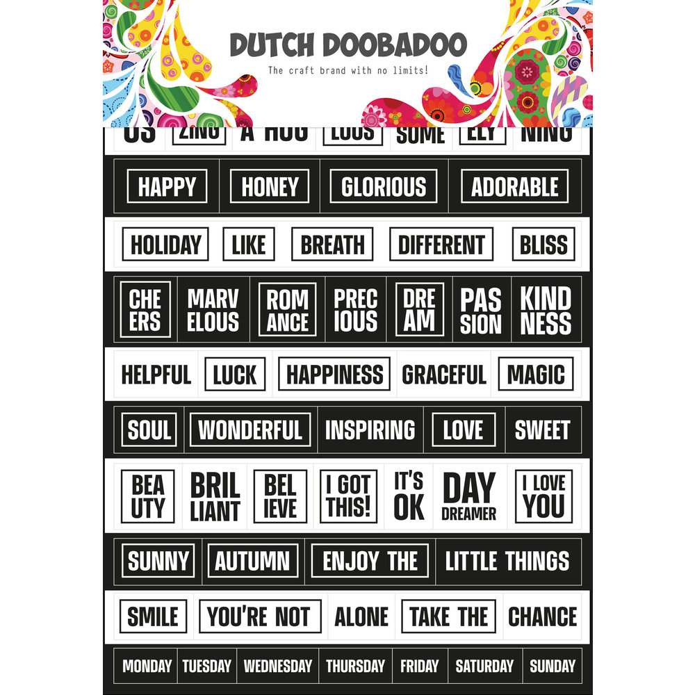 Dutch Sticker Art A5 Blocks (491.200.023) - Craftlines B.V.