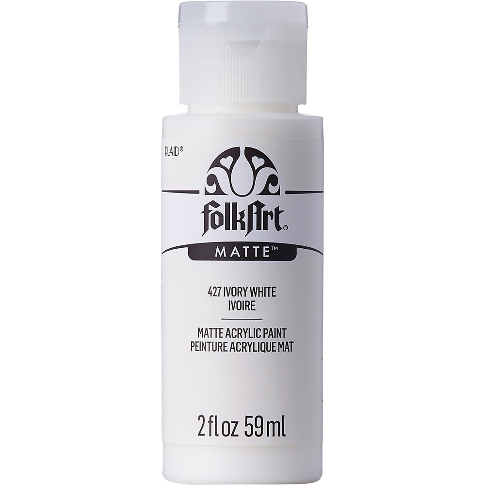 Acrylic Matte Ivory White 2 fl oz (427) - Craftlines B.V.