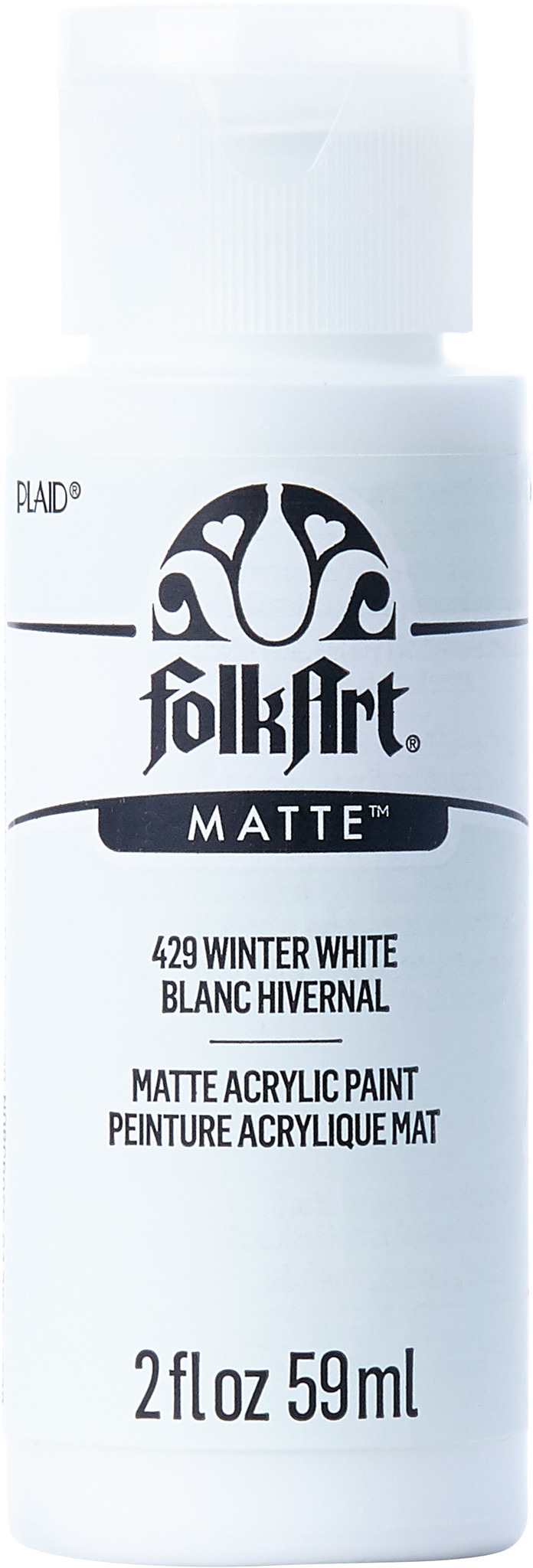 Acrylic Matte Winter White 2 fl oz (429) - Craftlines B.V.