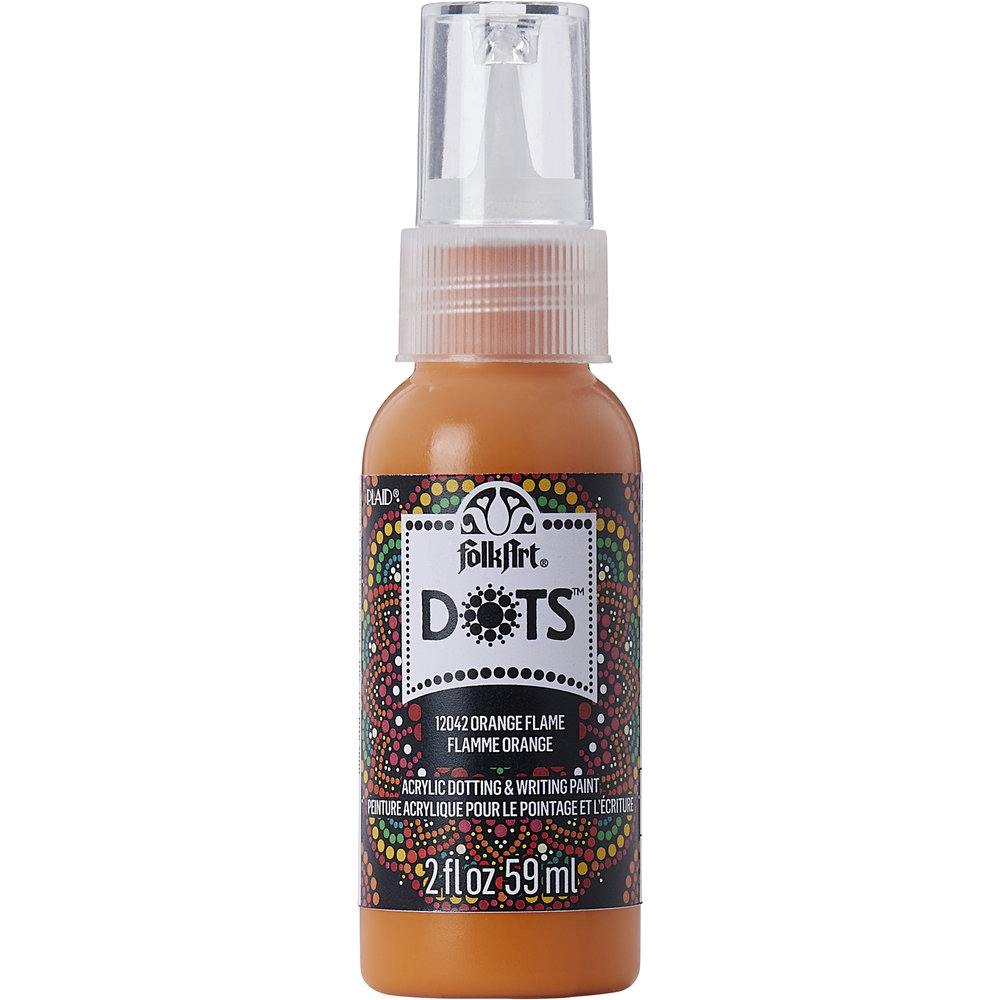 Dots Orange Flame 2 fl oz (12042) - Craftlines B.V.