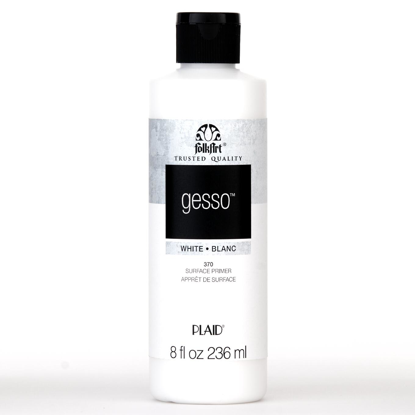 Gesso White Surface Primer 8 fl oz (370) - Craftlines B.V.