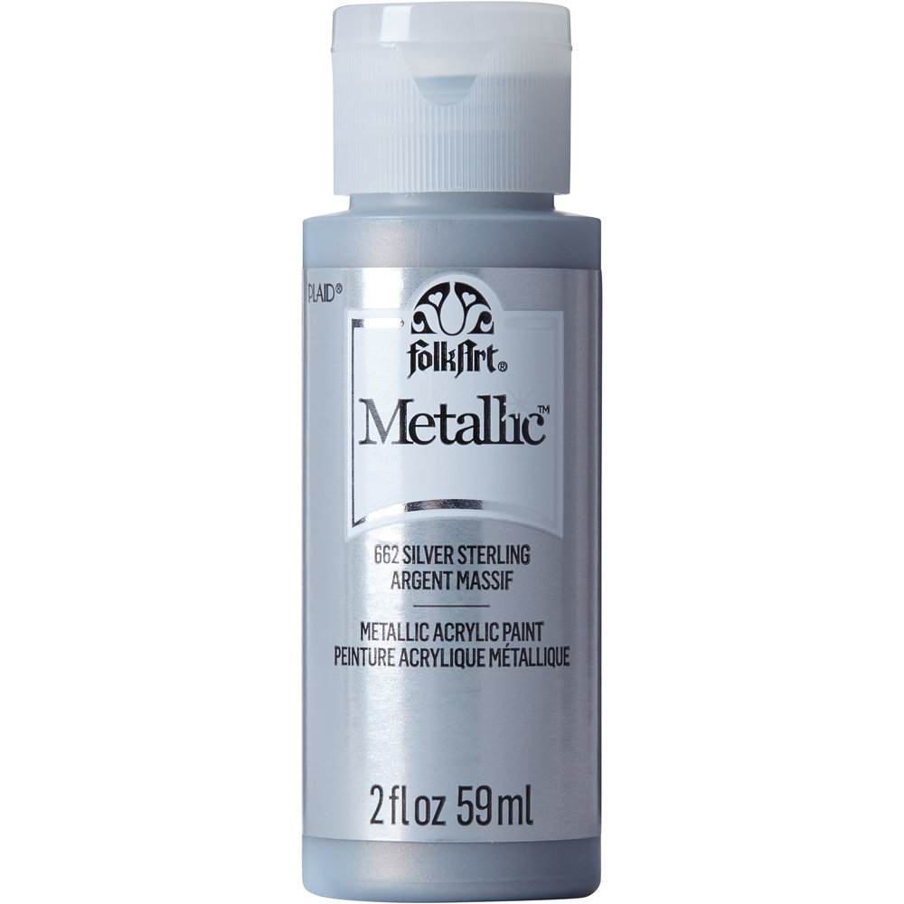 Metallic Silver Sterling 2 fl oz (662) - Craftlines B.V.