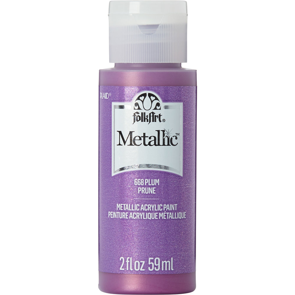 Metallic Plum 2 fl oz (668) - Craftlines B.V.