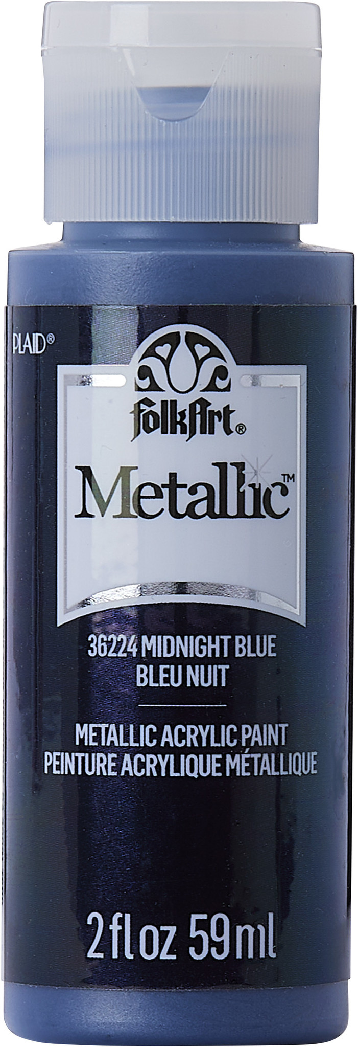 Metallic Midnight Blue 2 fl oz (36224) - Craftlines B.V.