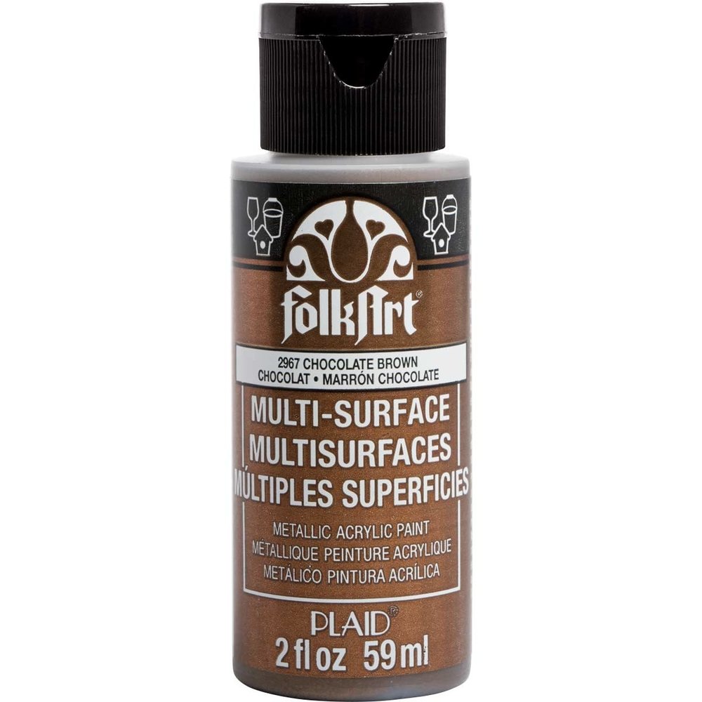 Multi-Surface Metallic Chocolate Brown 2 fl oz (2967) - Craftlines B.V.