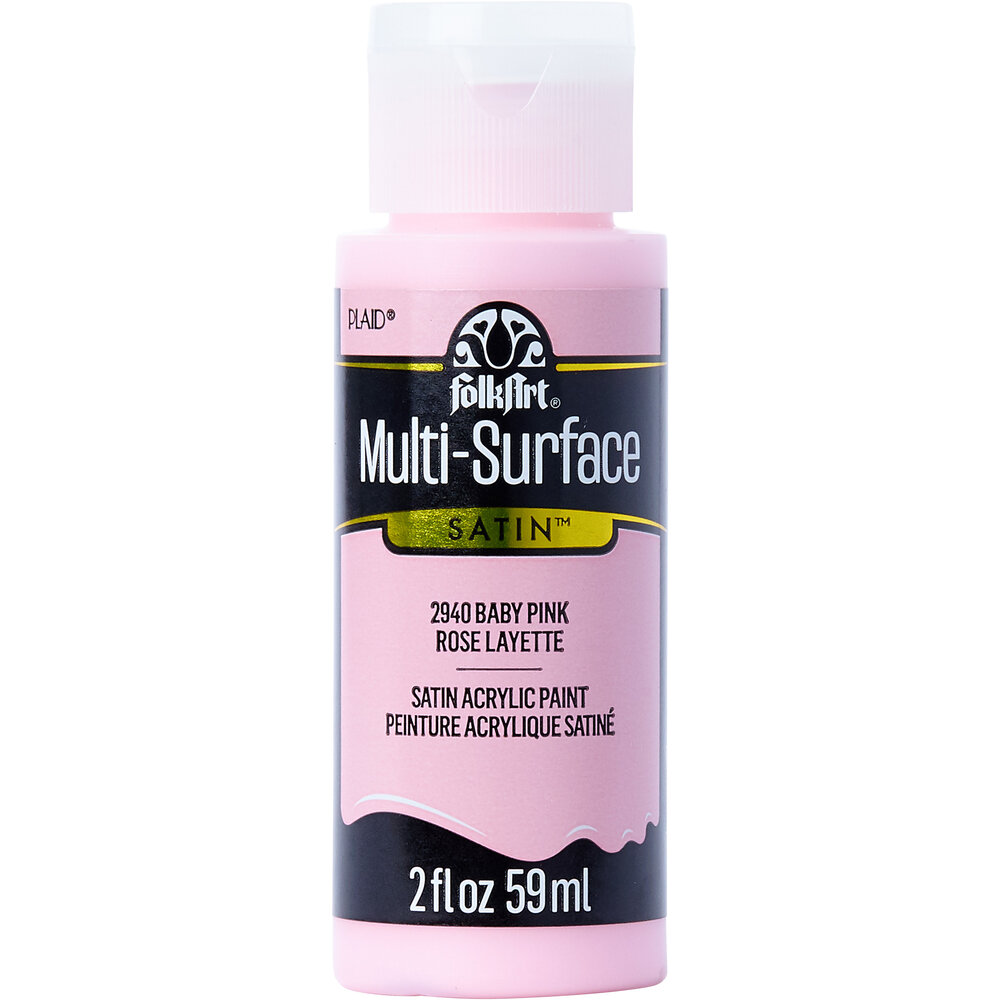 Multi-Surface Satin Baby Pink 2 fl oz (2940) - Craftlines B.V.