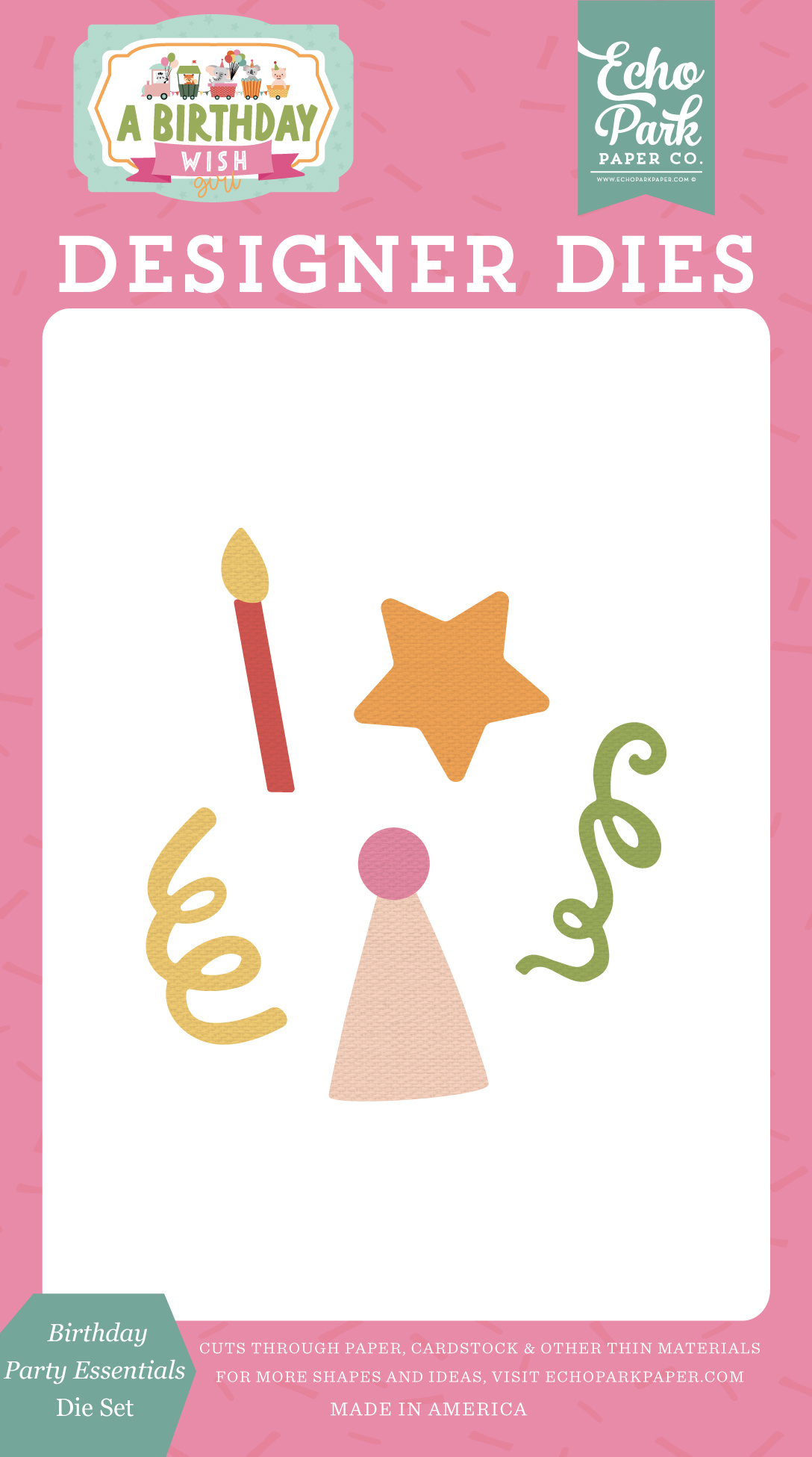 Birthday Party Essentials Designer Dies (BWG296042) - Craftlines B.V.